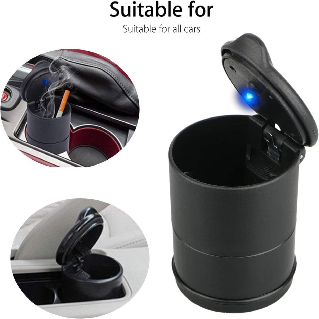 Portable Car Ashtray - Truck Cigarette Smoke Cylinder