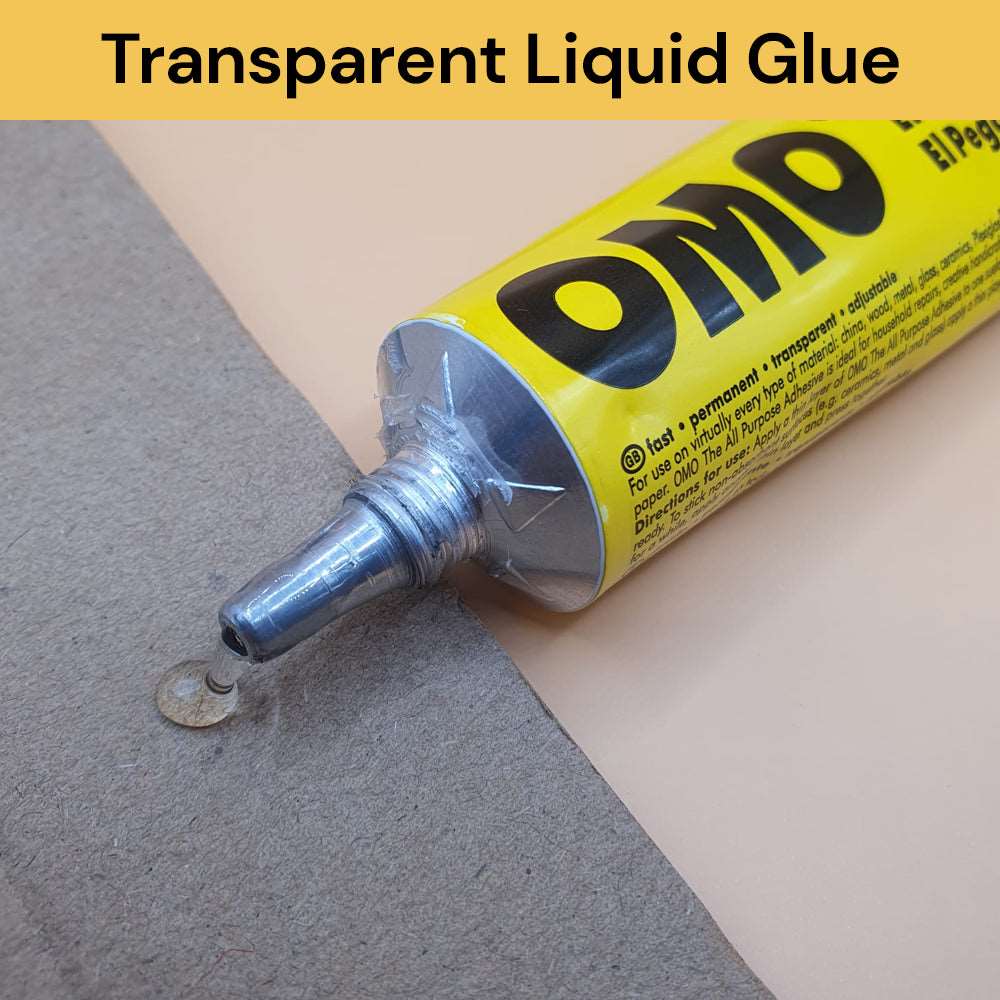 OMO: The All-Purpose Adhesive - Yellow - Strong and Waterproof Glue
