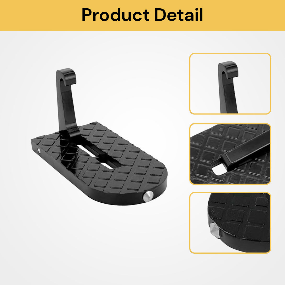 Foldable Car Roof Rack Step - Car Door