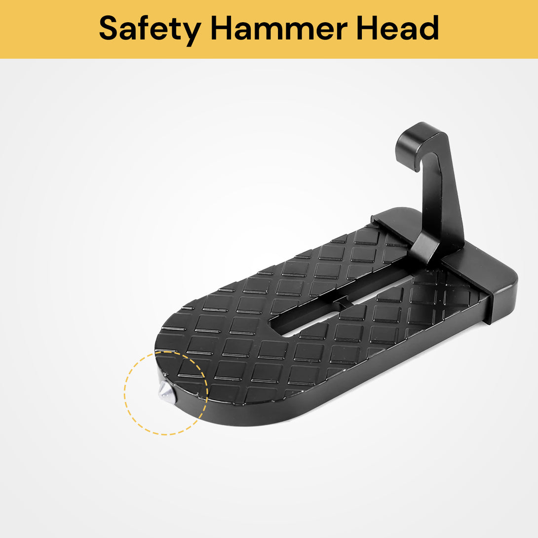 Foldable Car Roof Rack Step - Car Door
