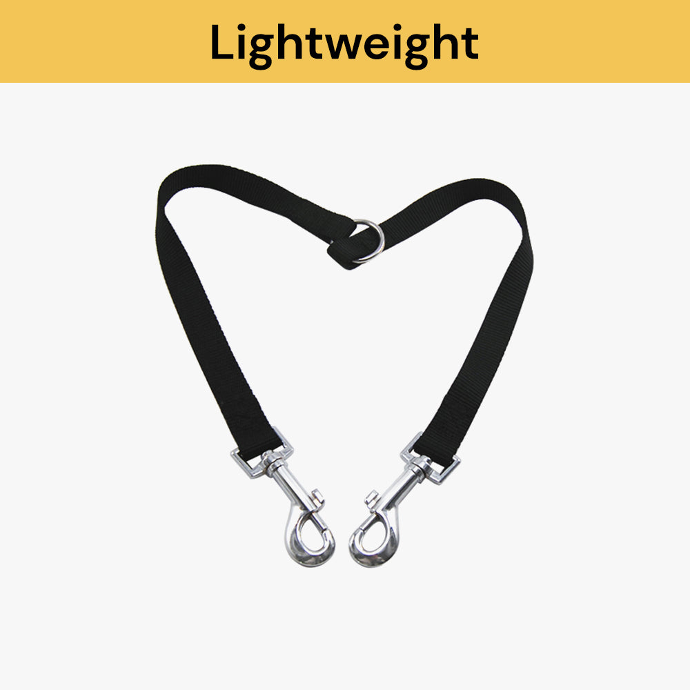 Dual Dog Coupler Twin Safety Leash