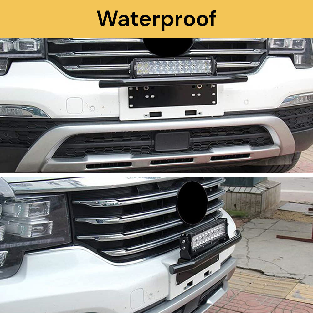 Car Number Plate Bullbar Frame - License Holder