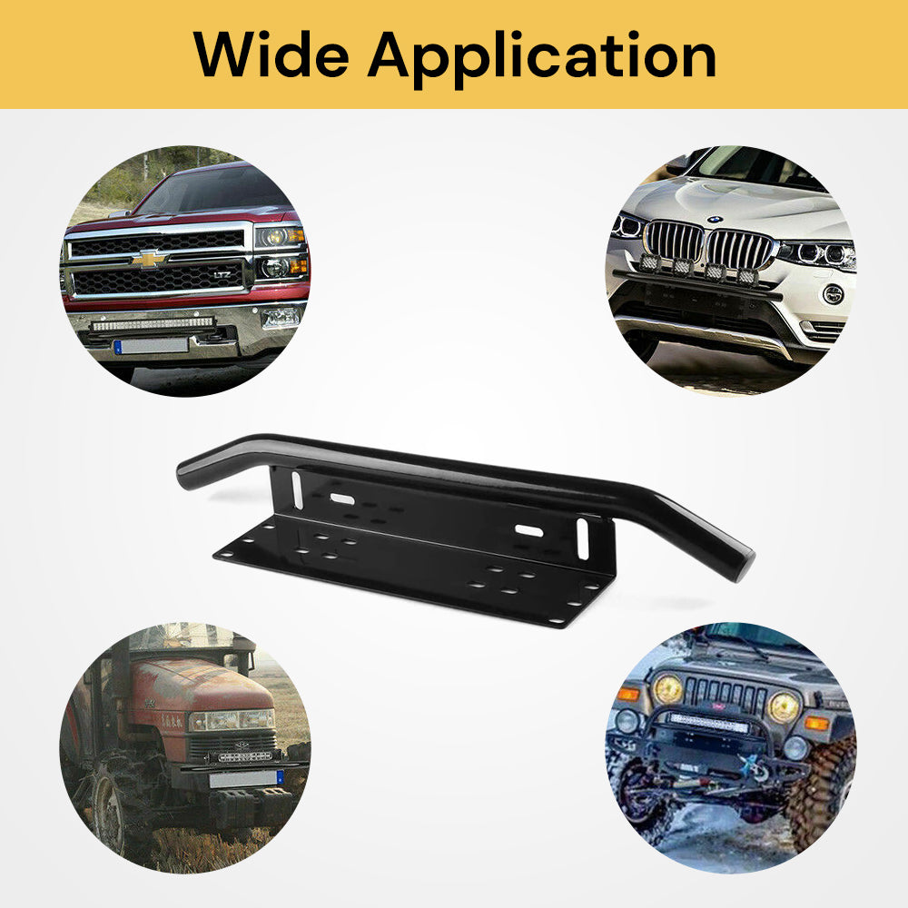 Car Number Plate Bullbar Frame - License Holder