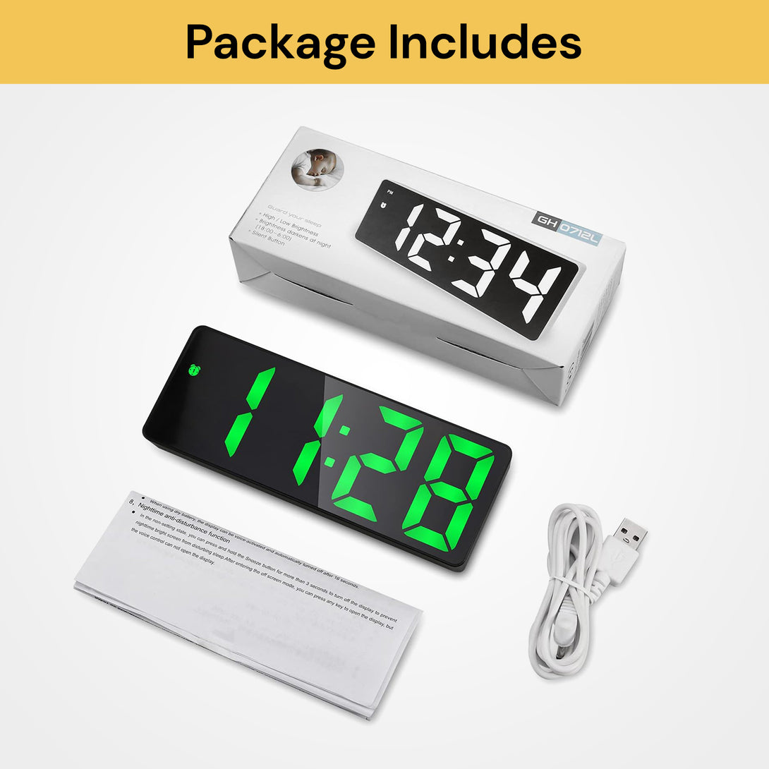 LED Digital Alarm Clock
