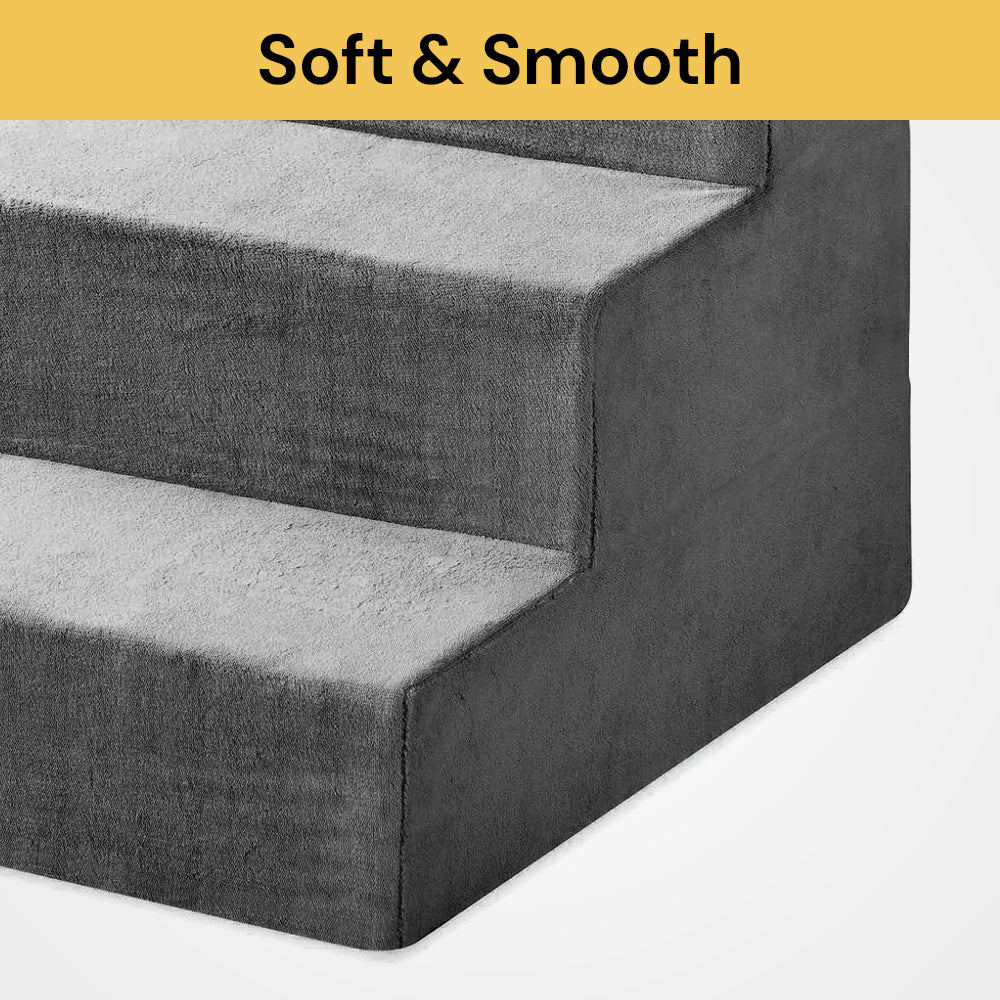 3 Steps Pet Stairs Ramp - Portable, Anti-Slip