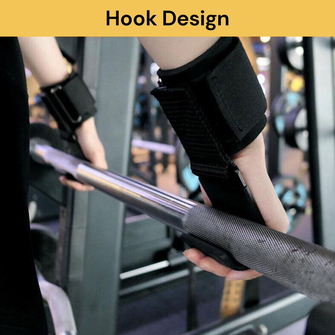 Pair Of Weight Lifting Power Hooks