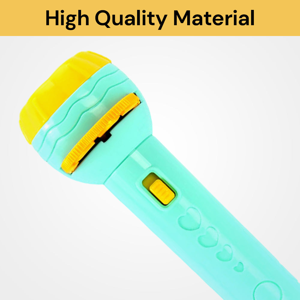 Projection Flashlight – Green, Portable & Adjustable Focus