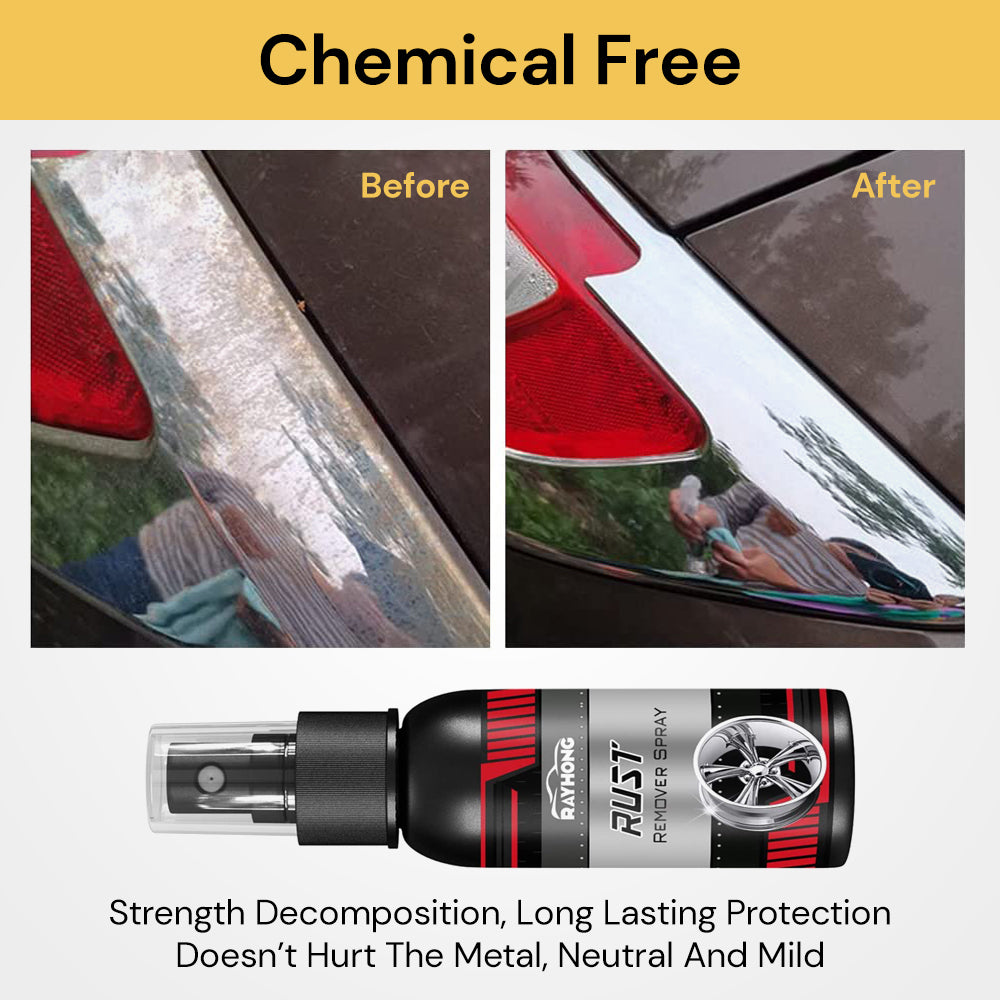 30ml Rust Remover Spray - Anti-Corrosion Solution - Black