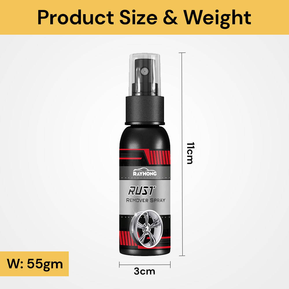 30ml Rust Remover Spray - Anti-Corrosion Solution - Black
