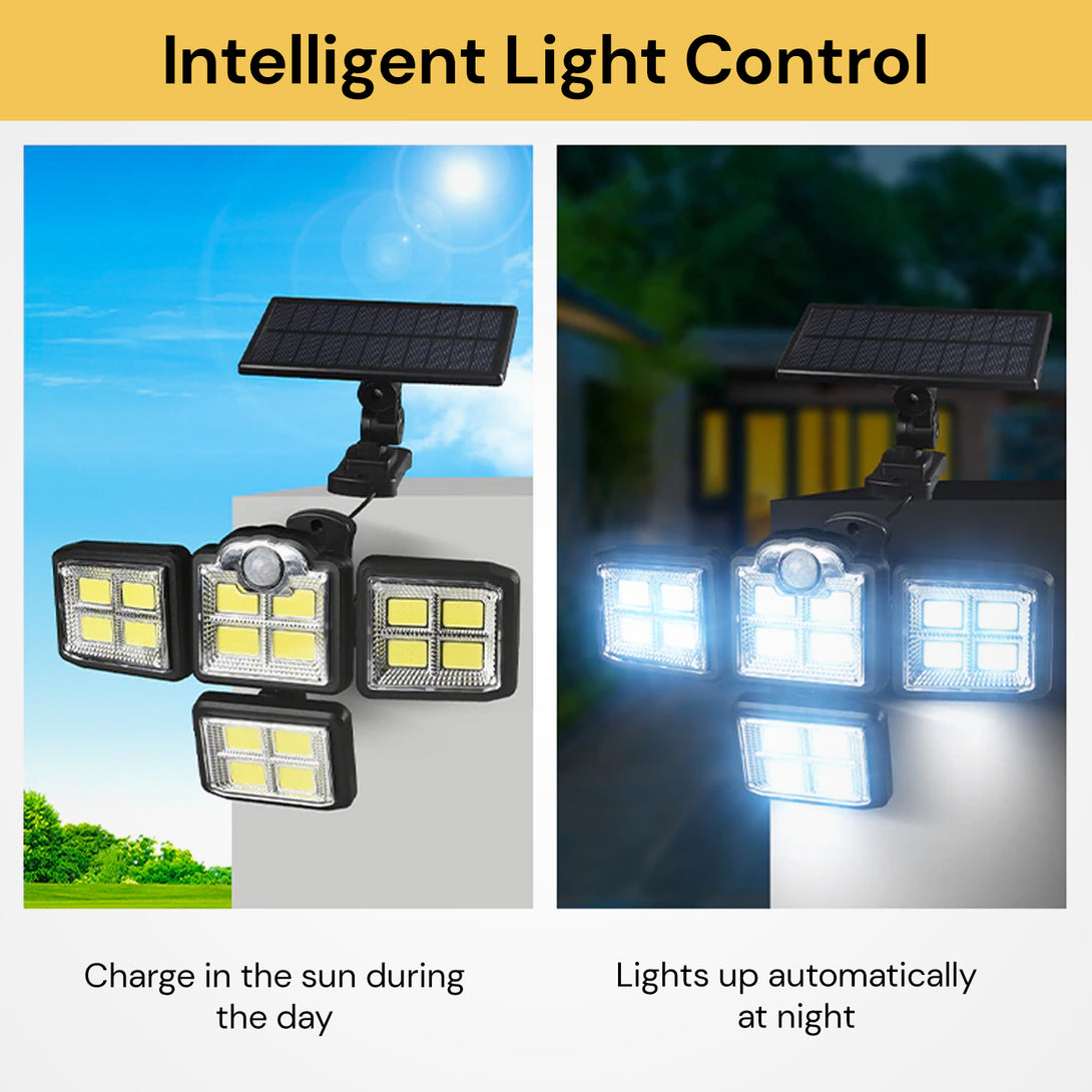 198 LEDs Solar Light - Outdoor Lighting