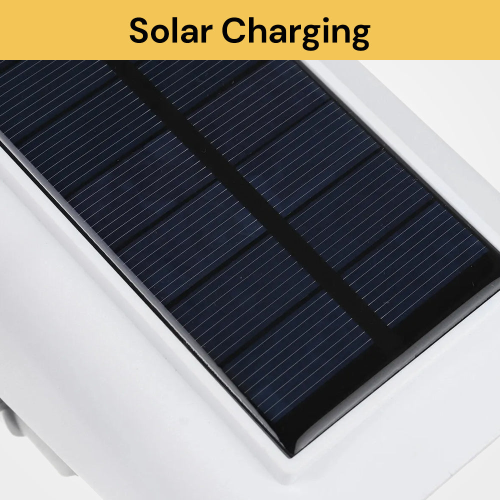 Solar Sensor Light - Motion-Activated, Waterproof, White