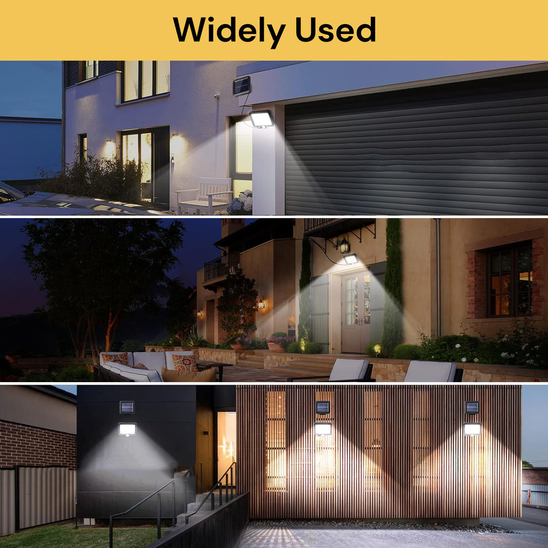 100 LEDs Solar Sensor Light