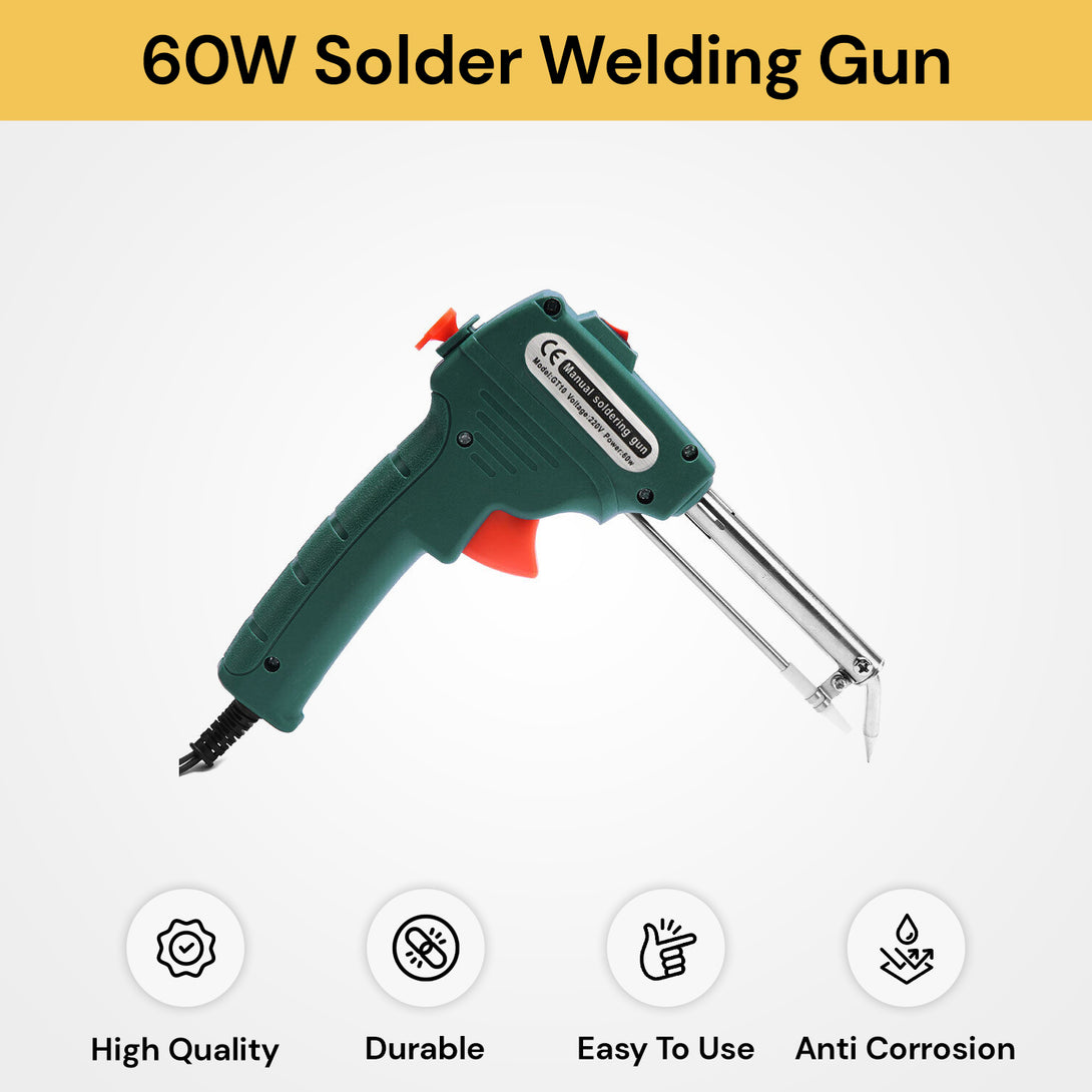 Electric Soldering Iron Gun Station - Solder 60W