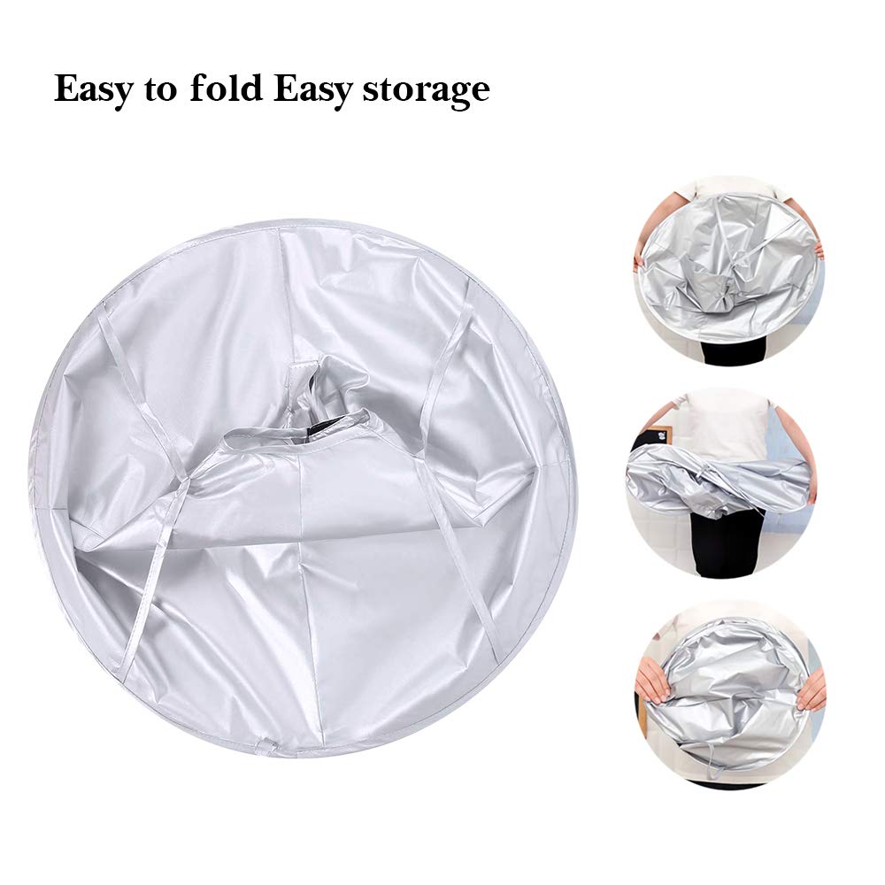 Hair Cut Cloak Cape Apron Umbrella Haircut Catcher Cover
