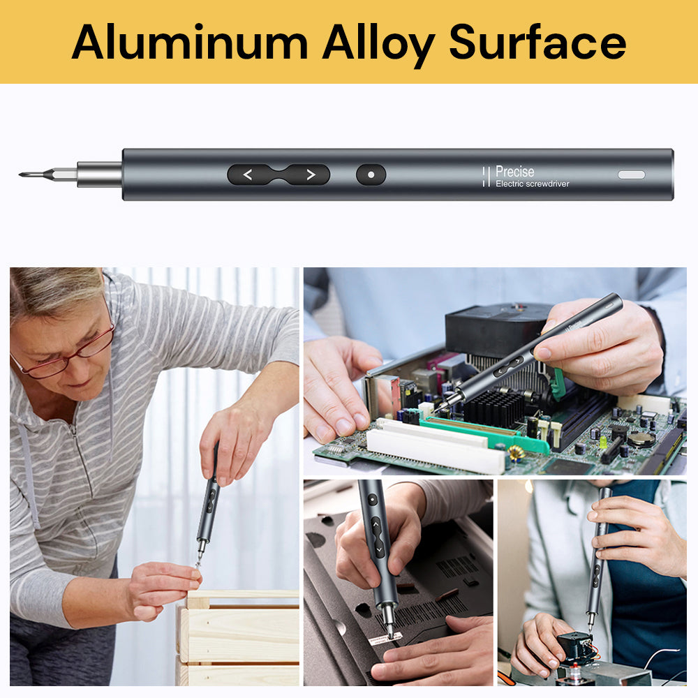 Electric Screwdriver - Lithium-ion battery - Multi purpose 28 PCS