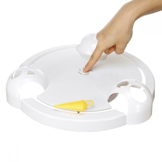 Interactive Cat Toy with Rotating Mouse Track